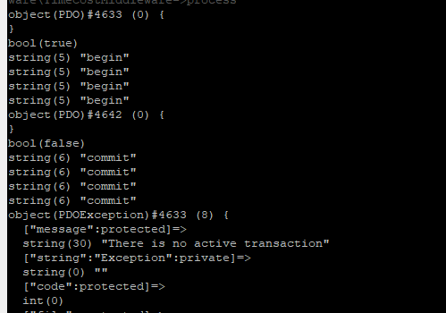 [BUG] 出现 PDOException: There is no active transaction , 随机出现, 最近配置了读写分离, 不确定是否有关 · Issue #4651 ...