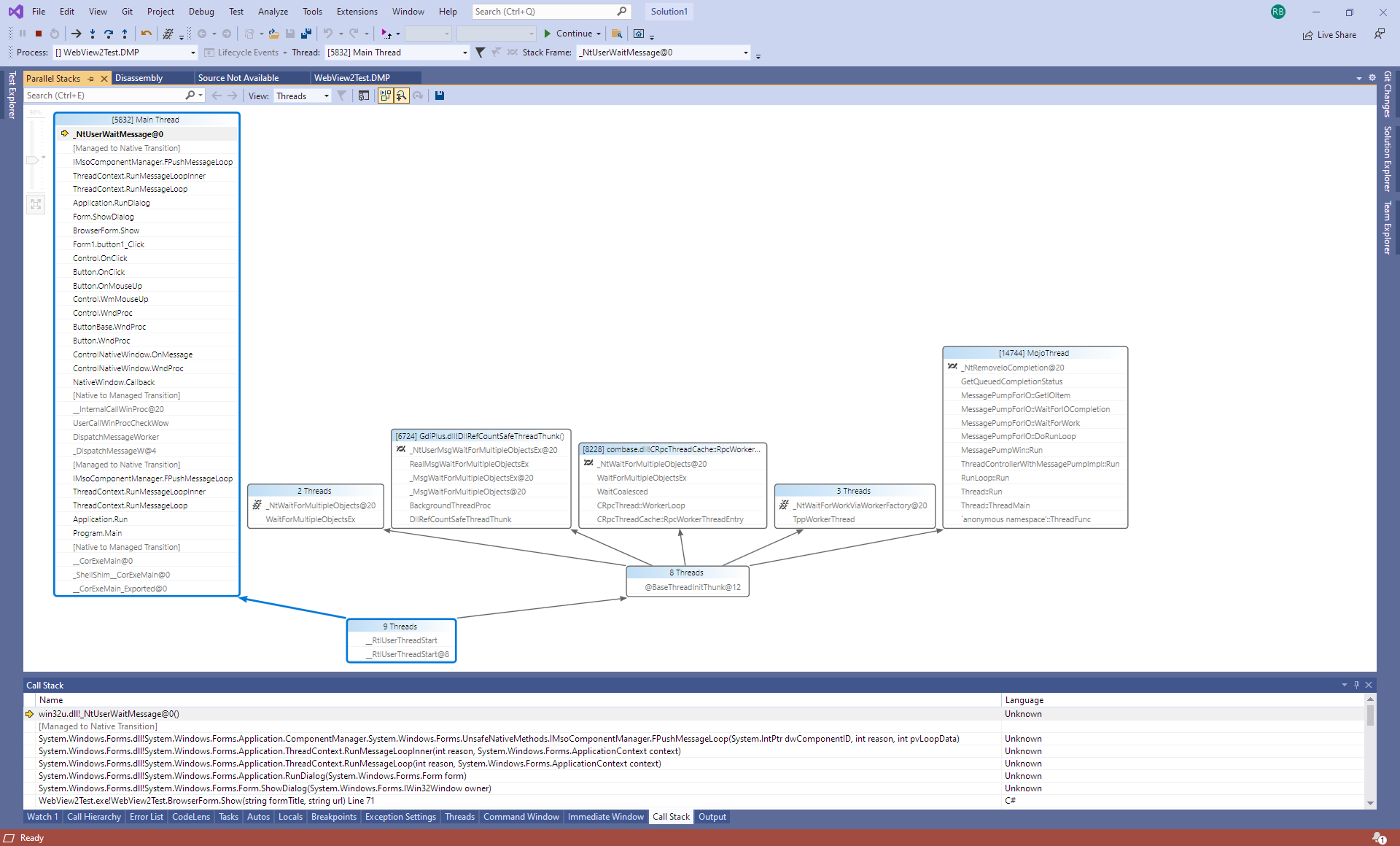 WebView2 getting stuck / Freezes on some windows 10 machines with ...