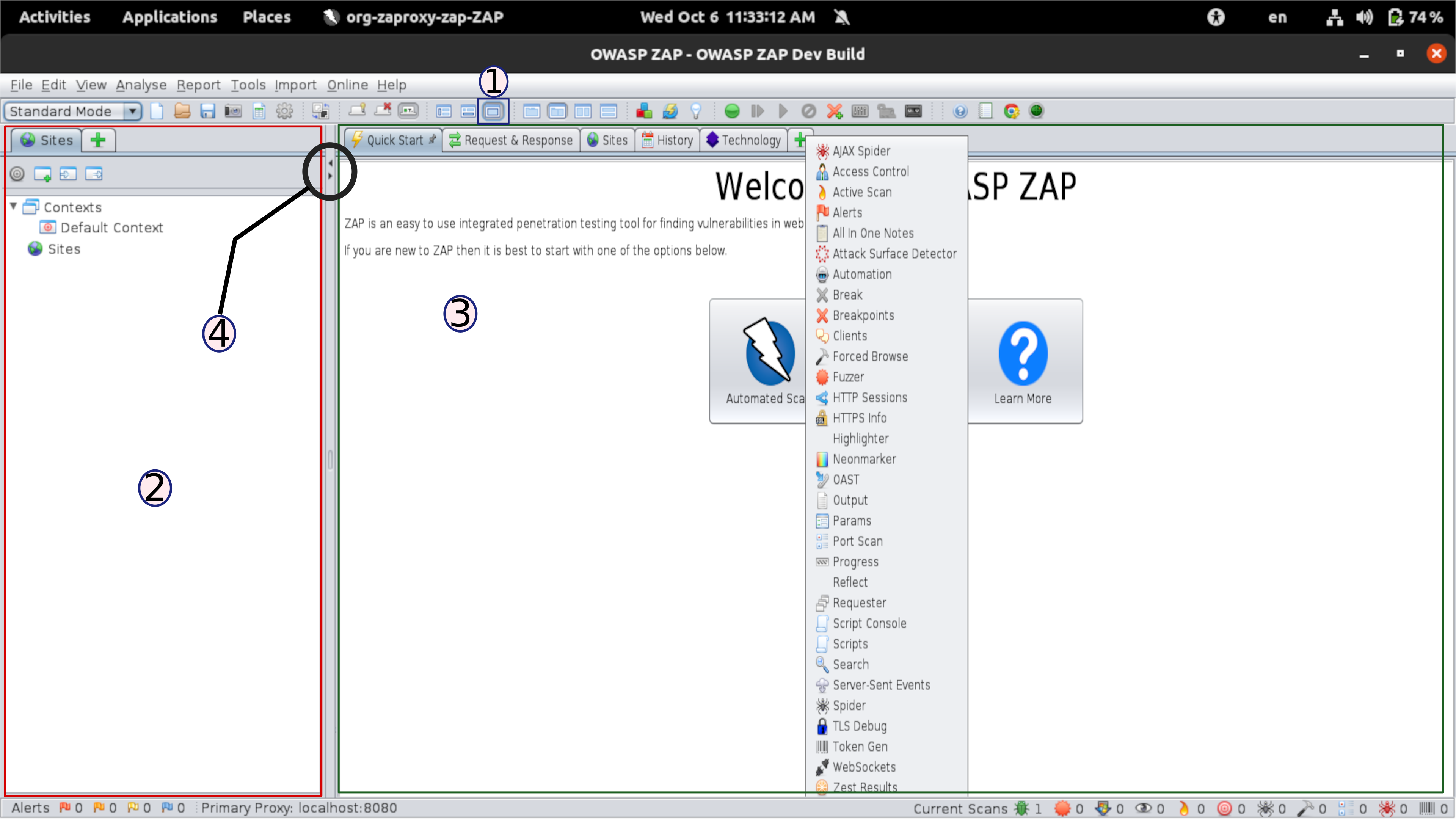 Various UI/UX Improvements. · Issue #6851 · zaproxy/zaproxy · GitHub