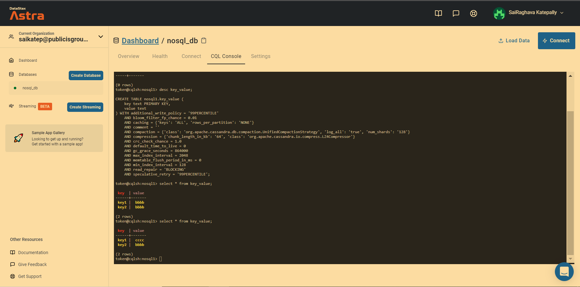 Hw · Issue 415 · Datastaxdevsworkshop Introduction To Nosql · Github 