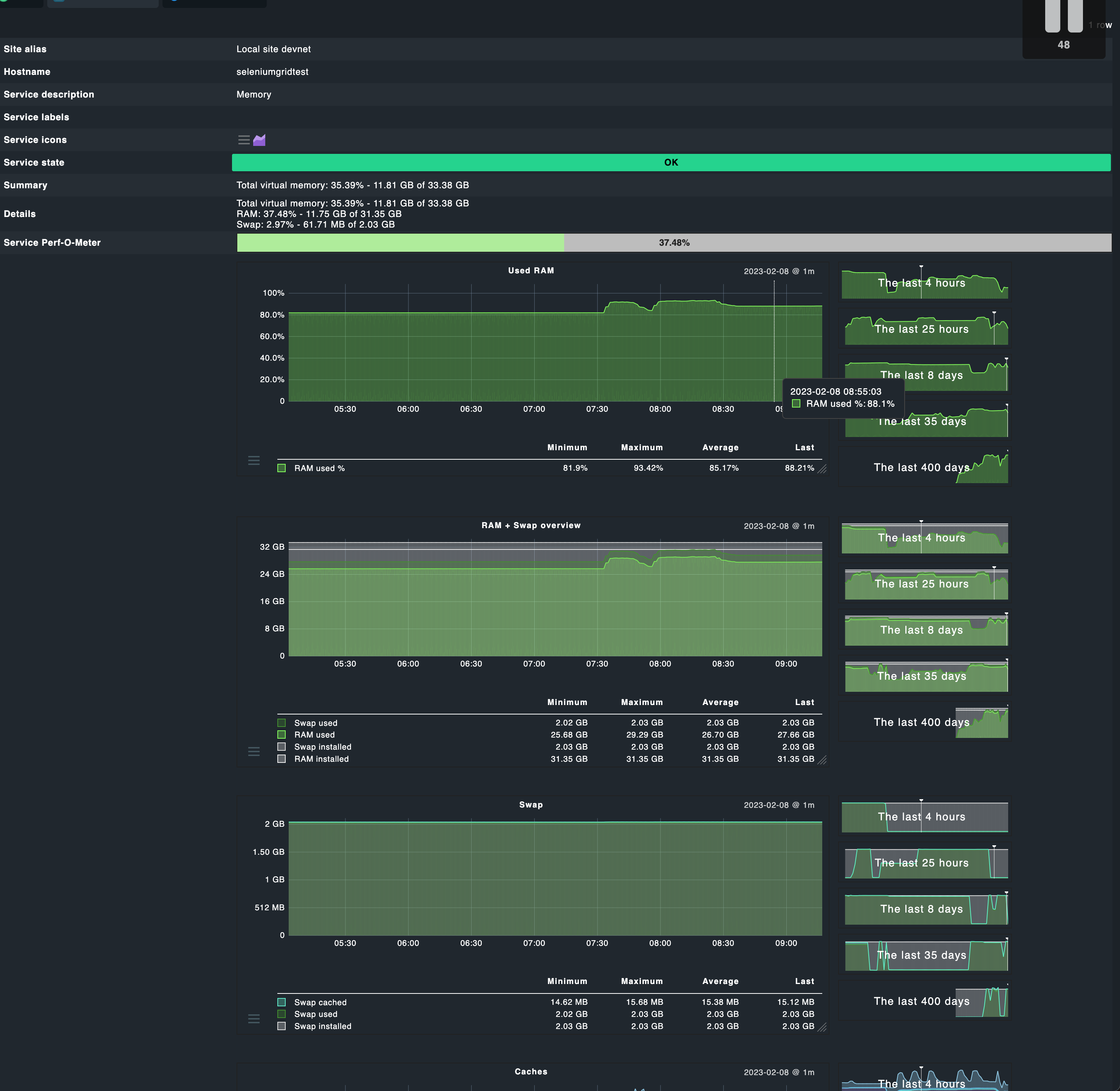 🐛 Bug Containers High Memory Usage Even When No Sessions Are Active