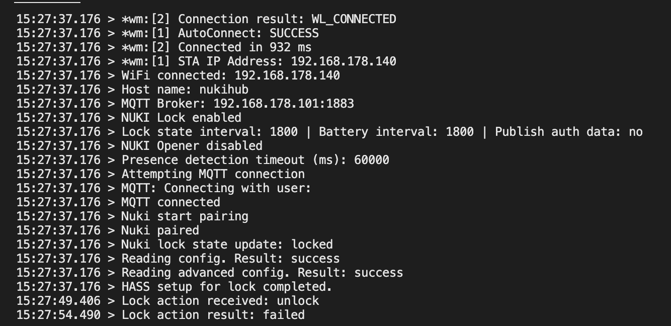 Nuki 1.0 stopped working since 6.2+ · Issue #60 · technyon/nuki_hub · GitHub