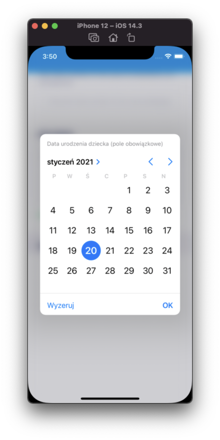 Extra unscrollable white space from keyboard after dismissing calendar text field in webview ...