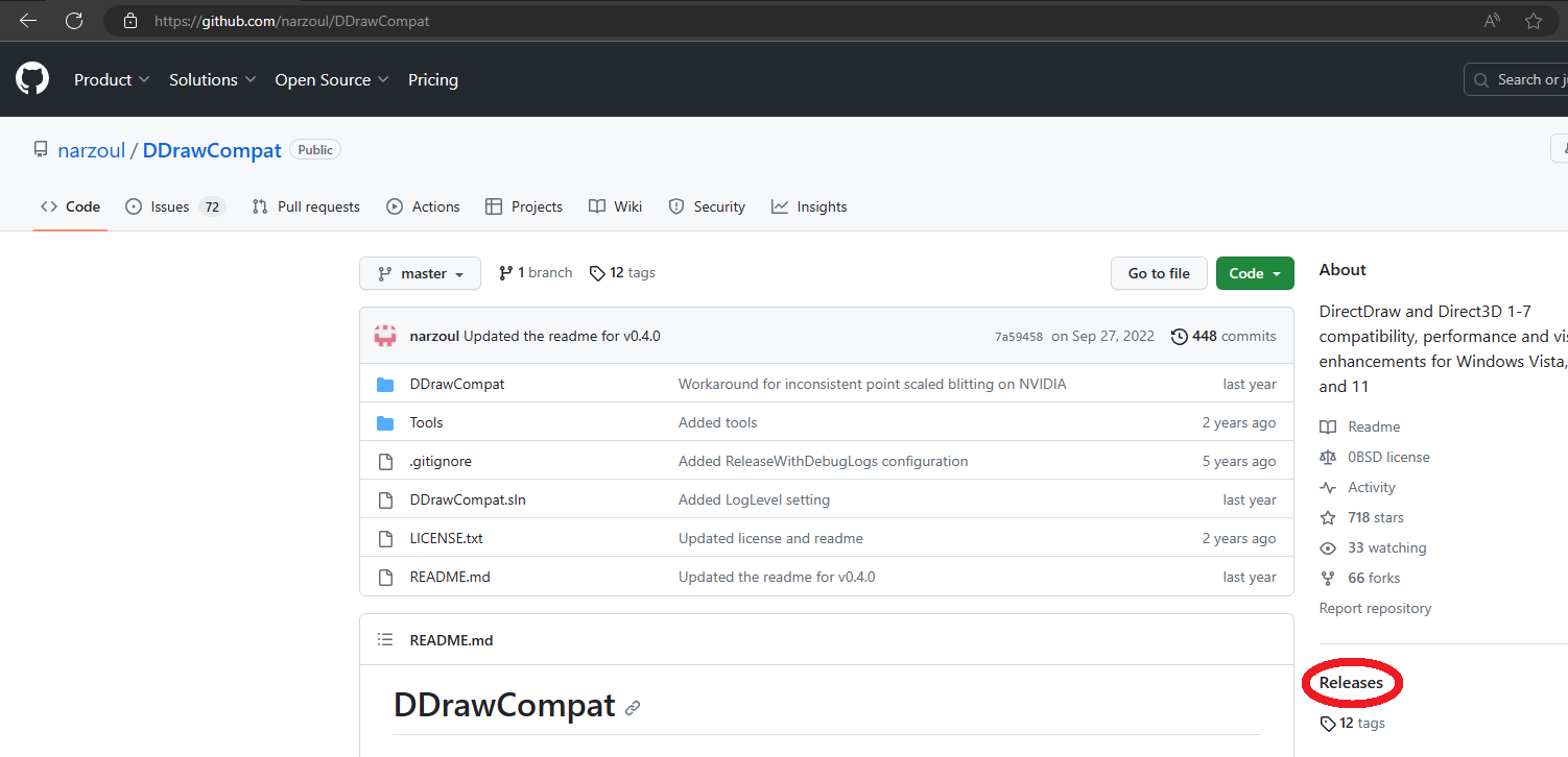 Cannot download · Issue #248 · narzoul/DDrawCompat · GitHub