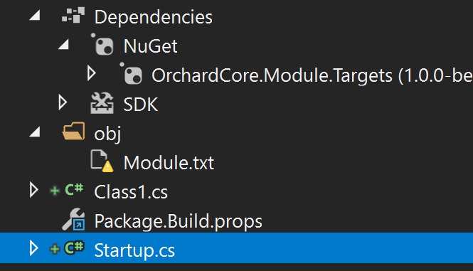 OC.Module.Targets NuGet package- include Module.txt file? · Issue #1056 · OrchardCMS/OrchardCore ...