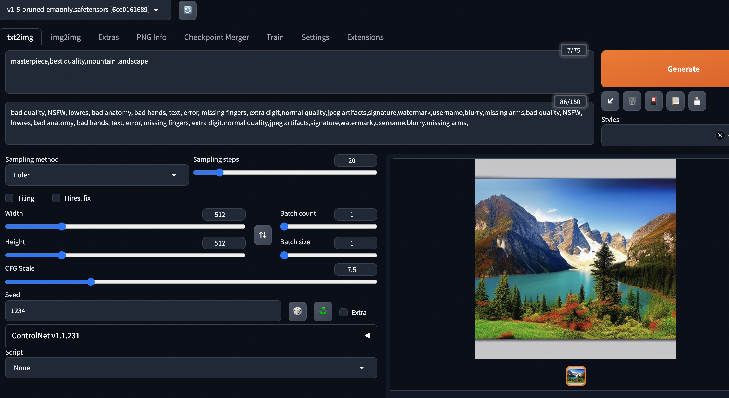 different results with A1111 when prompt is longer than 75 · Issue #3980 · huggingface/diffusers ...