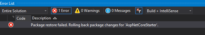 .net standard 1.6 library cannot install to .net core 1.1 project ...