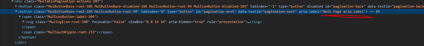 next and previous pagination textLabels doesn't work · Issue #1247 · gregnb/mui-datatables · GitHub