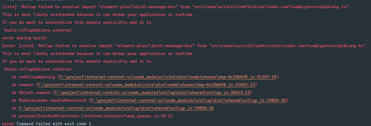 Vite support | Vite 相关问题 · Issue #2611 · element-plus/element-plus · GitHub