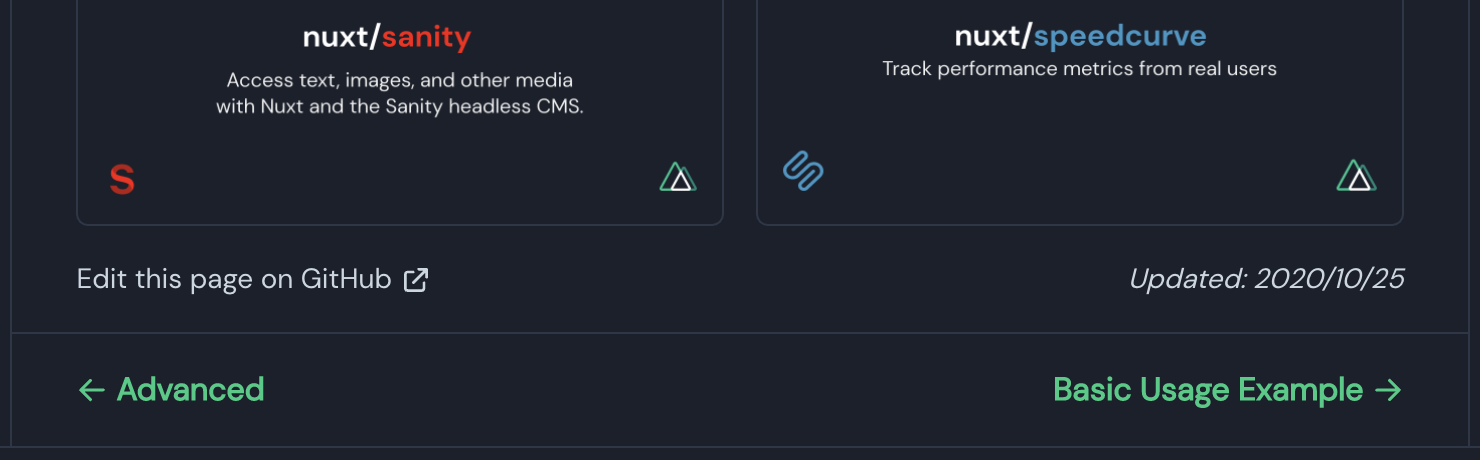 Implement createdAt and UpdateAt in Docs Theme · Issue #535 · nuxt/content · GitHub