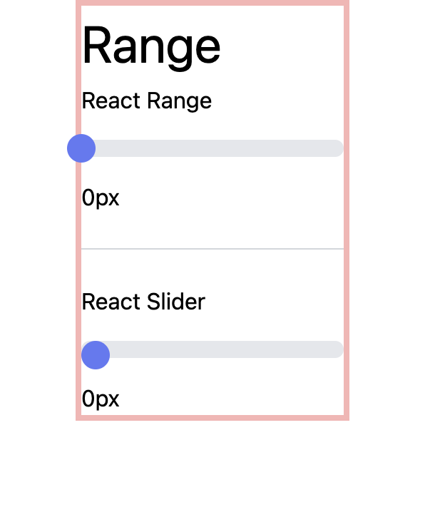 Align Thumb Of React Range Slider So It Doesn T Go Outside Bounding Box · Issue 122 · Tajo