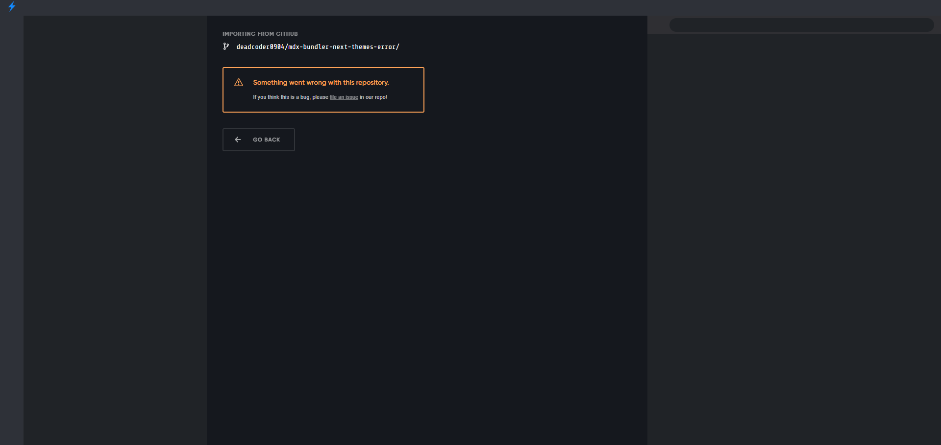 importing project with a master branch different than "master" instantly breaks · Issue #195 ...