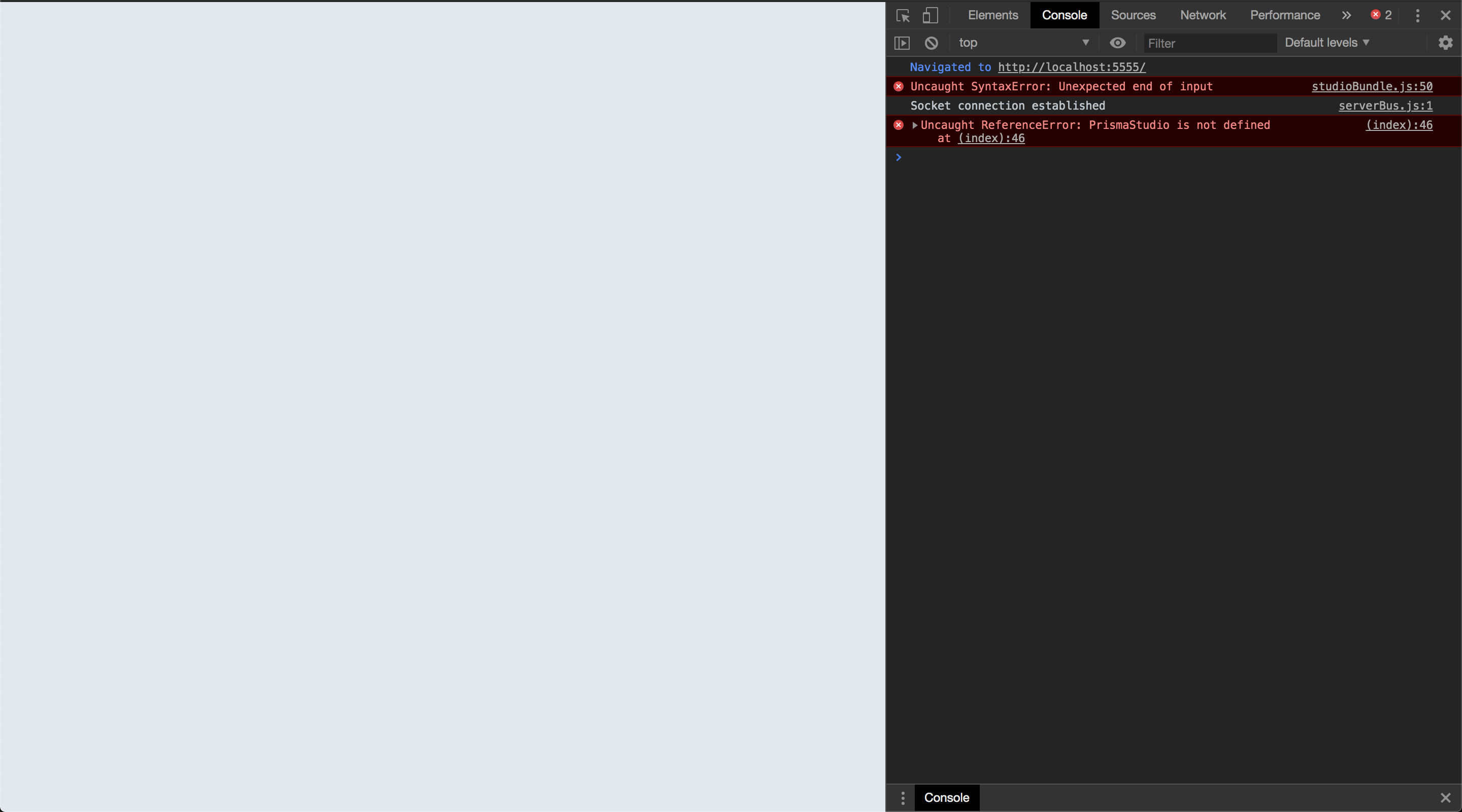 Always get unexpected error while trying `prisma2 dev` · Issue #639 · prisma/prisma · GitHub