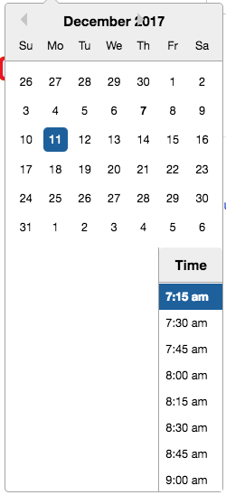 TimeSelect is not being displayed properly · Issue #1116 · Hacker0x01/react-datepicker · GitHub
