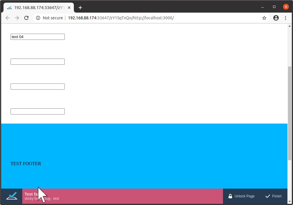 Automatic Scroll Doesnt Work For Pages With Sticky Overlay Footer 7461
