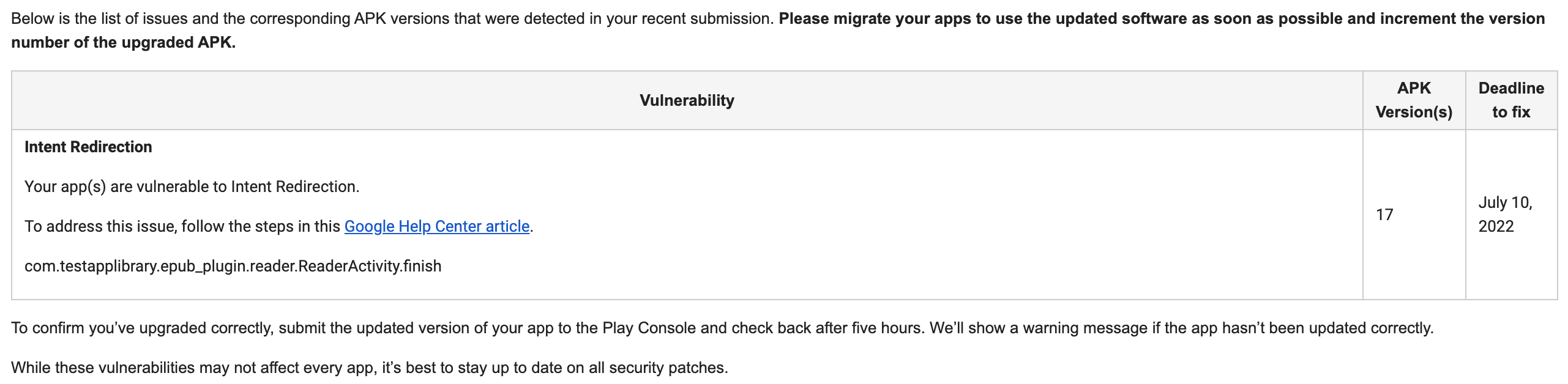 google play warning · Issue #104 · readium/kotlin-toolkit · GitHub