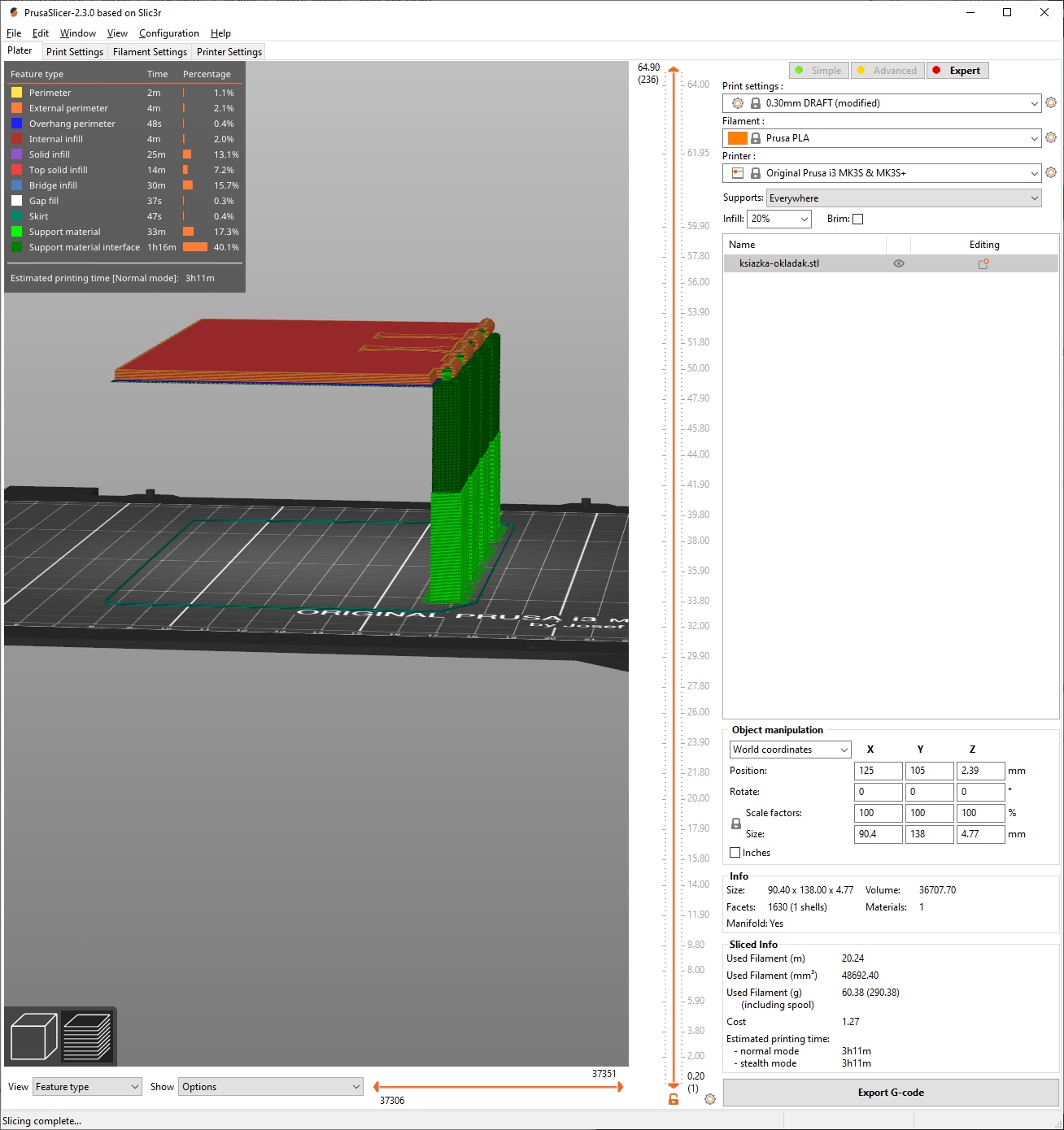 support missing under horizontal overhang · Issue #6058 · prusa3d/PrusaSlicer · GitHub