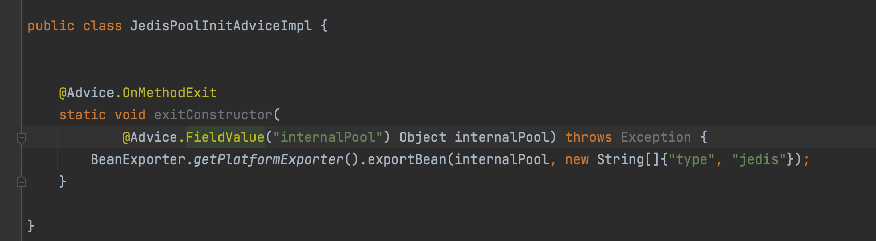 java.lang.VerifyError when use FieldValue advice classs · Issue #1187 · raphw/byte-buddy · GitHub