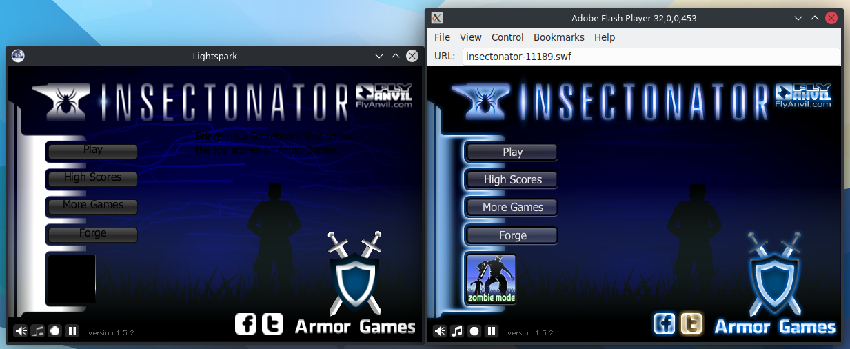 Insectonator - Button text is black when it should be white · Issue ...