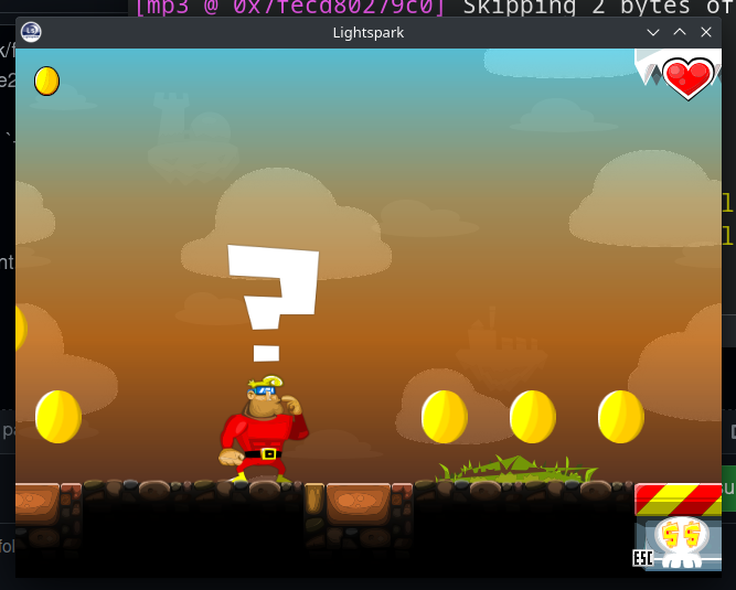 Johnny Upgrade - Some text does not show · Issue #835 · lightspark/lightspark · GitHub