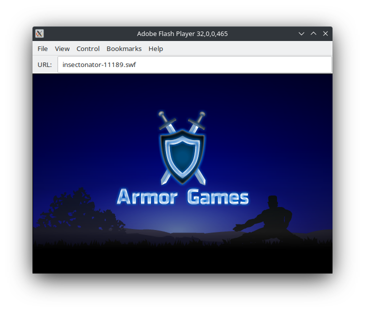 Insectonator - Background gradient in Armor Games intro is rendered ...