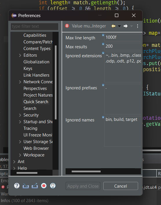 Preferences Ellipsis Stays After Maximizing The Window · Issue 636 · Eclipse Platform Eclipse