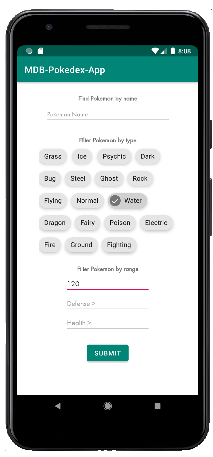 GitHub - yatinag/Pokedex-App: Pokedex Android Application