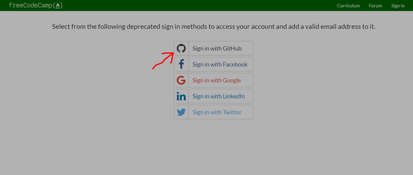 Unable to sign in with github · Issue #17359 · freeCodeCamp/freeCodeCamp · GitHub