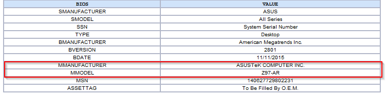 Windows Agent Motherboard Info Not Getting Relayed Properly · Issue 85 · Ocsinventory Ng