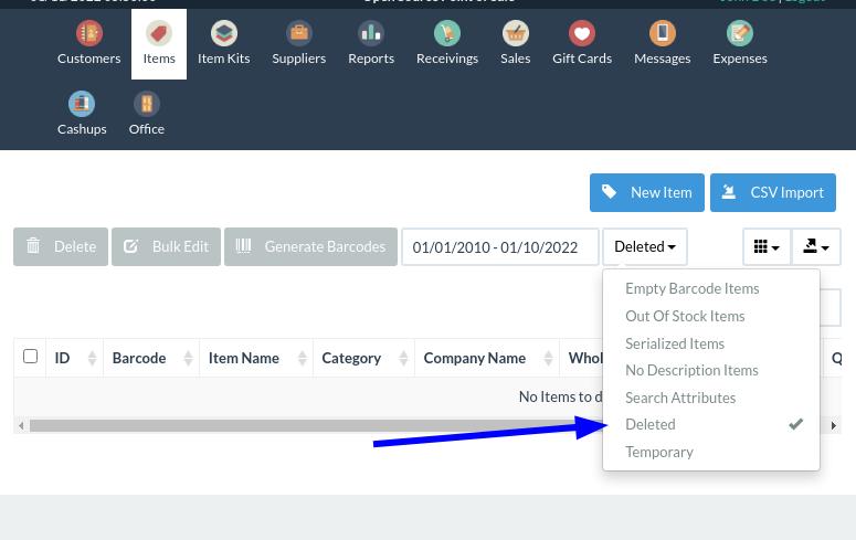 After upgrade from 3.3.4 to 3.3.6, deleted item cannot show anymore · Issue #3402 ...