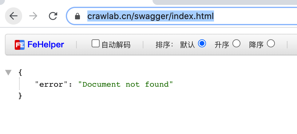 swagger打不开了 · Issue #845 · crawlab-team/crawlab · GitHub