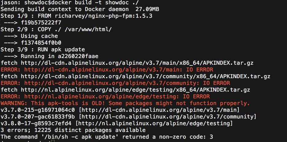 docker部署失败 · Issue #517 · star7th/showdoc · GitHub