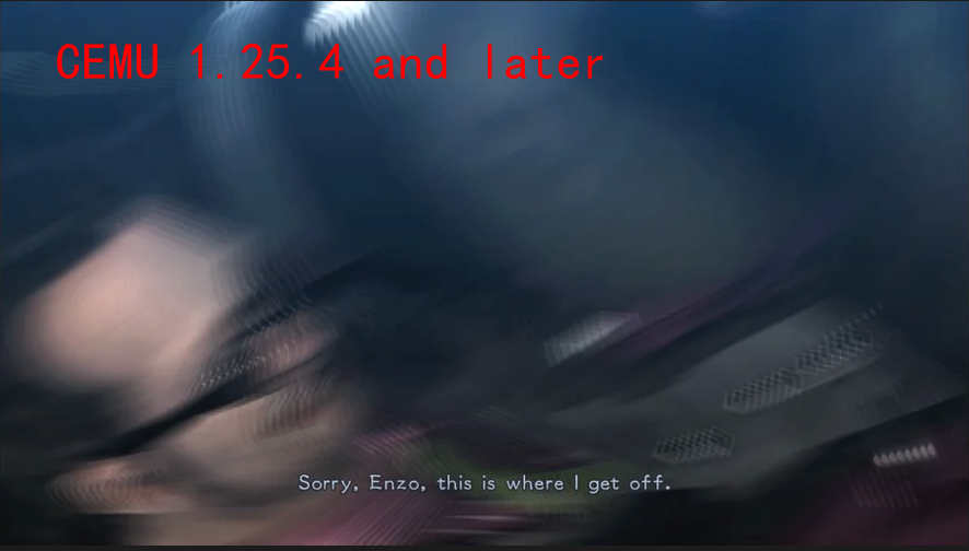 Bayonetta 2 cutsences blurry and flashing start from 1.25.4 Everything is fine in 1.25.3 · Issue ...