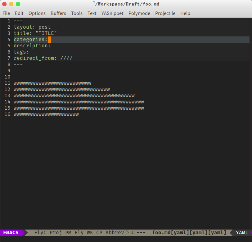 many "[yaml]" in A buffer name · Issue #194 · polymode/polymode · GitHub