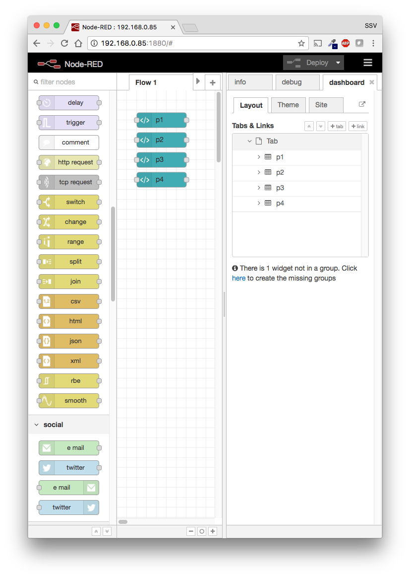 Layout overlapping on template node · Issue #306 · node-red/node-red ...