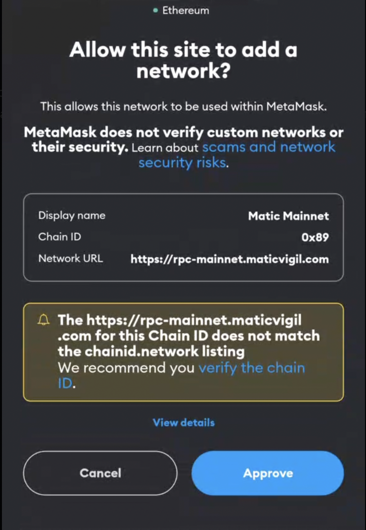 Endless loading after adding and then switching to newly added network · Issue #7259 · MetaMask ...