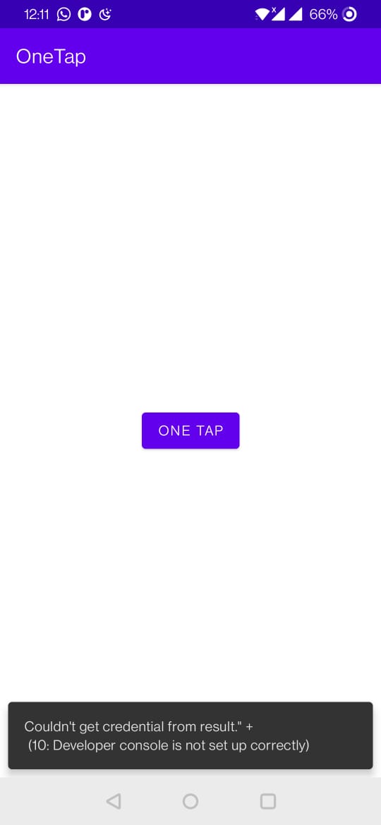 Getting Error Developer Console Is Not Set Up Correctly · Issue 1 · Jabirdevonetap · Github