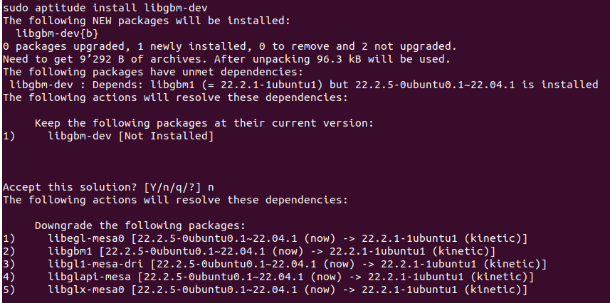 error installing libdrm-dev · Issue #7486 · openframeworks/openFrameworks · GitHub