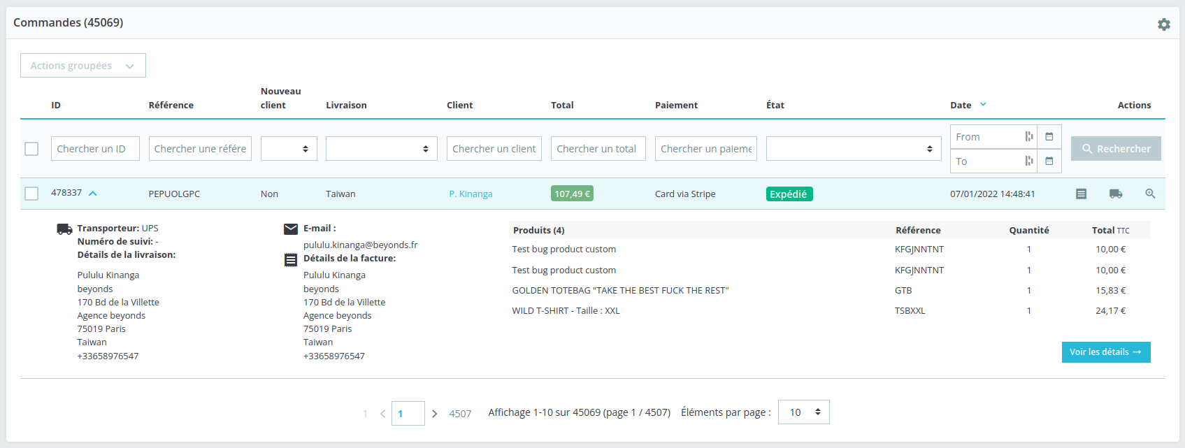Add product link in order preview · Issue #27267 · PrestaShop ...