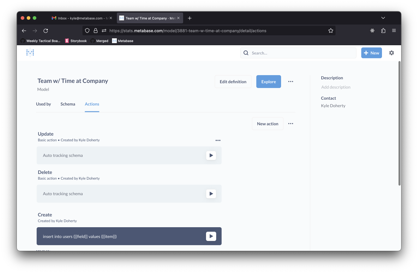 [Epic] Further visually differentiate basic actions (Actions Polish) · Issue #28534 · metabase ...