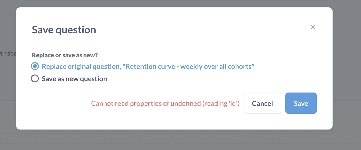 False "Cannot read properties" error appears sometimes when saving a question · Issue #31766 ...