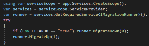 How do I resolve IMigrationRunner ? · fluentmigrator fluentmigrator · Discussion #1540 · GitHub