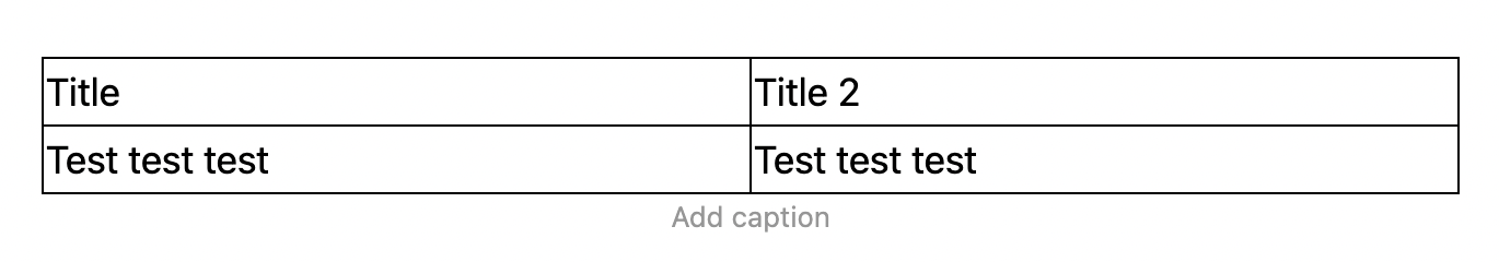 Table Block: default border in editor but not on front end · Issue ...