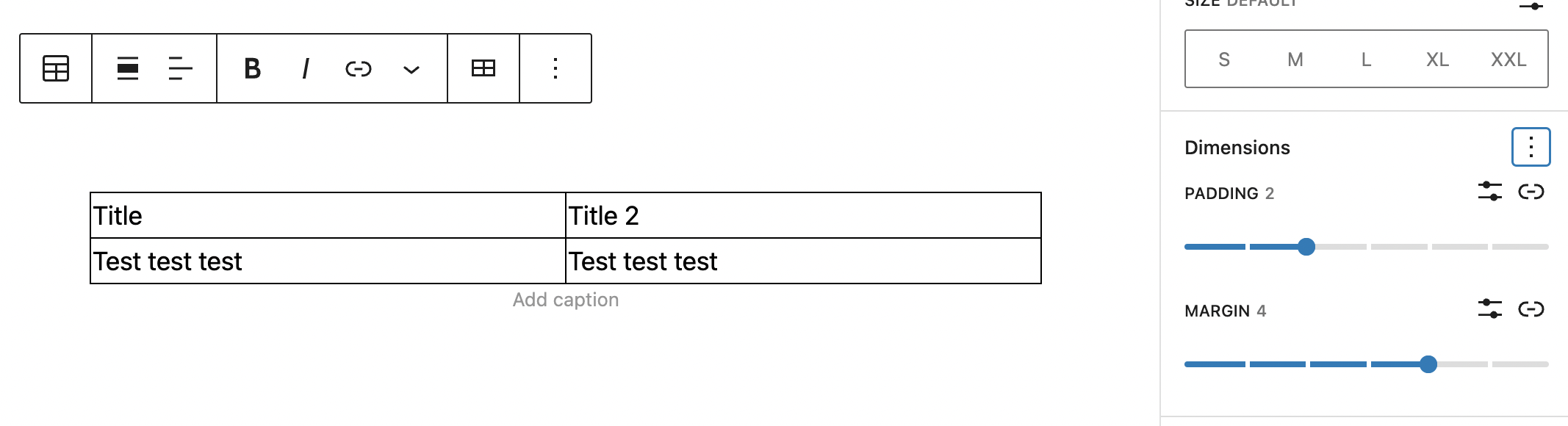 Table Block: default border in editor but not on front end · Issue ...