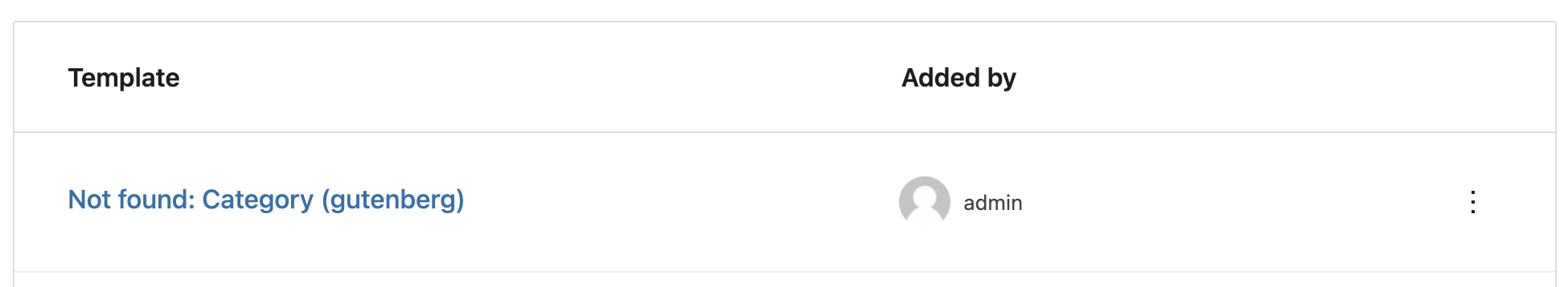 Site Editor: Custom page template shows as 'Not found' · Issue #45374 ...