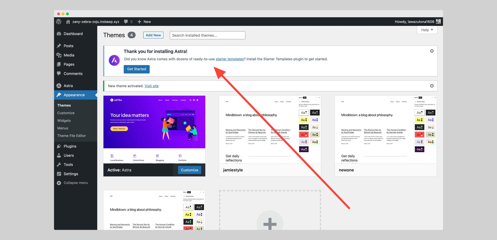Recommended Plugins: Consider adding wp-admin banner to created theme · Issue #410 · WordPress ...