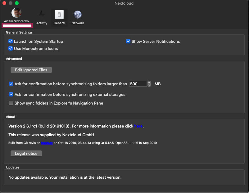 Dark mode · Issue #1287 · nextcloud/desktop · GitHub