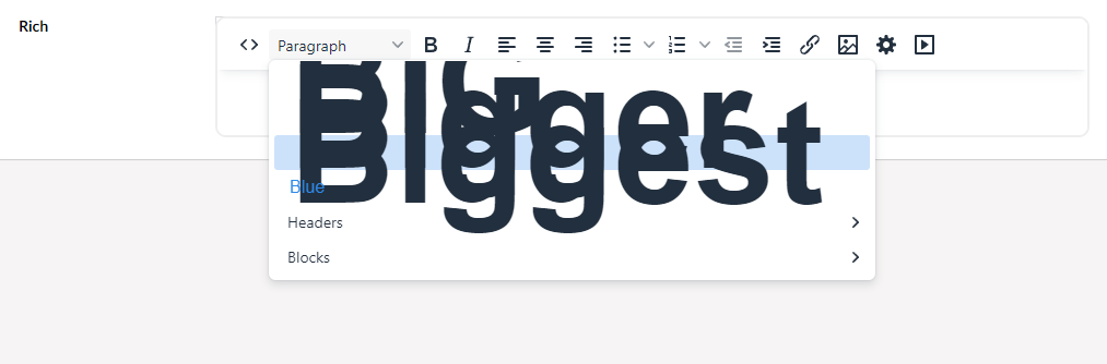 TinyMCE 6 dropdown item line height · Issue #13614 · umbraco/Umbraco-CMS · GitHub