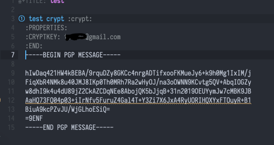 [BUG] org-decrypt-entry error · Issue #1606 · doomemacs/doomemacs · GitHub