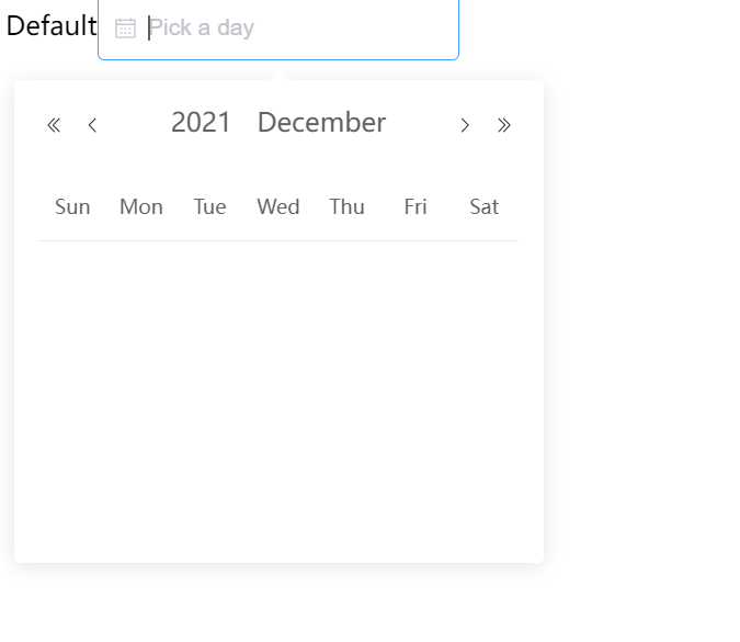 [Bug Report] Using the dynamic component reference date-picker, the date panel is blank · Issue ...